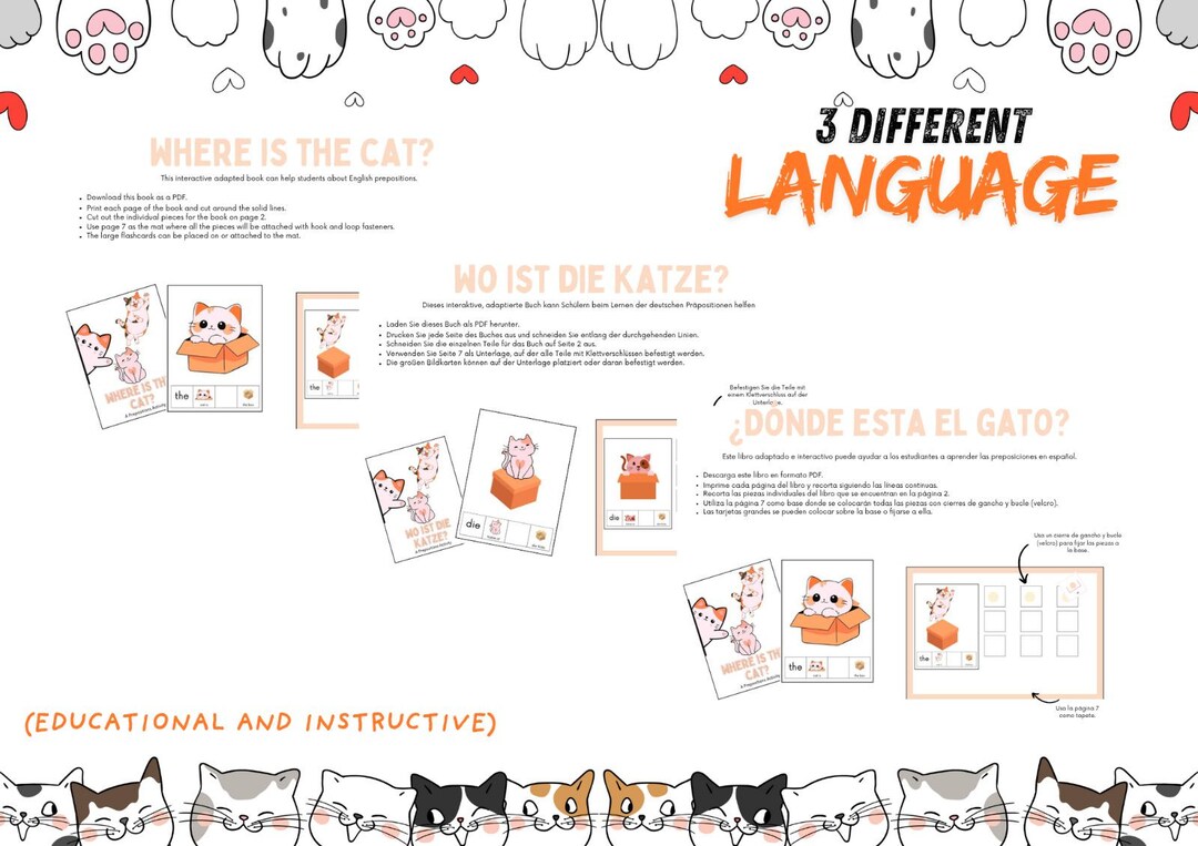 Prepositions Flash Cards, Prepositions Cards, Preschool Flashcards ...