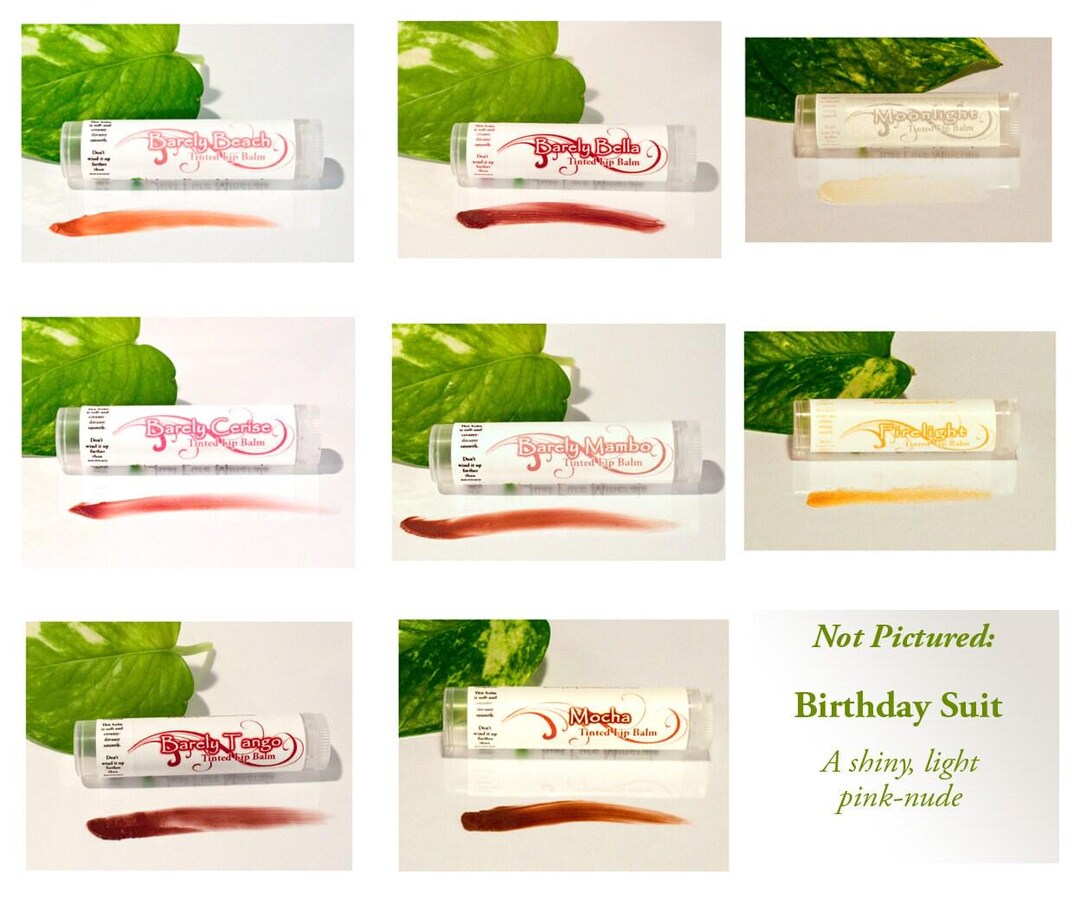 Tinted Balm, Natural Tinted Lip Balm, Cruelty Free Balm, Vegan Tinted ...