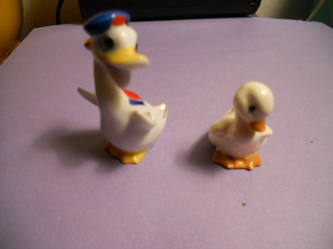 Vintage Collectible Ducks - Set of 2 - Laughing French Sailor Duck and ...