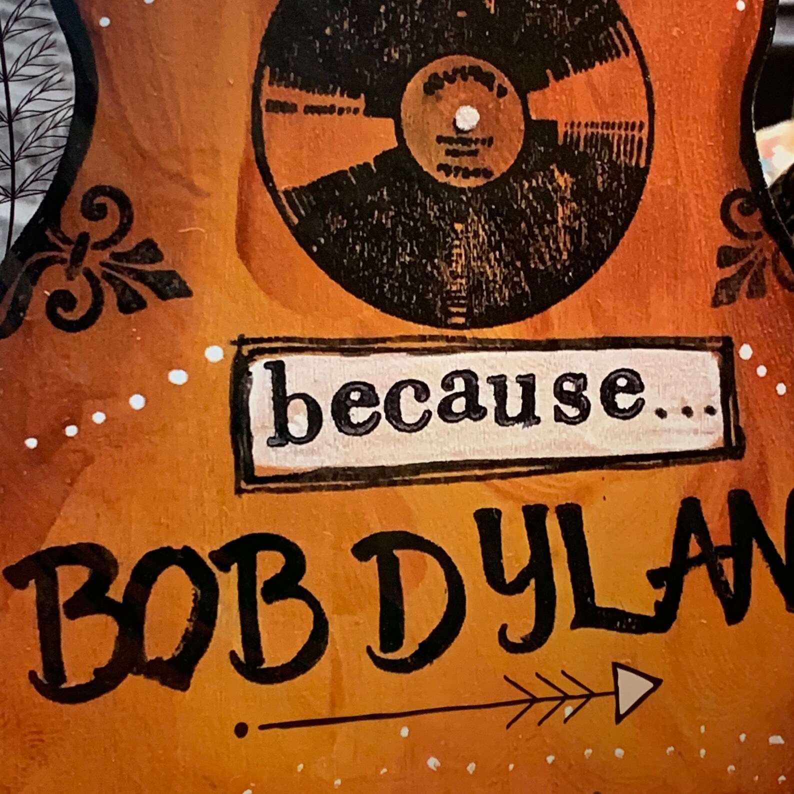 BOB DYLAN Why Because 12x12 Album Cover Art Print Mixed | Etsy