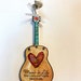 Music Gift, Music is Life, Gift for Musician, Guitar Ornament, Drummer ...
