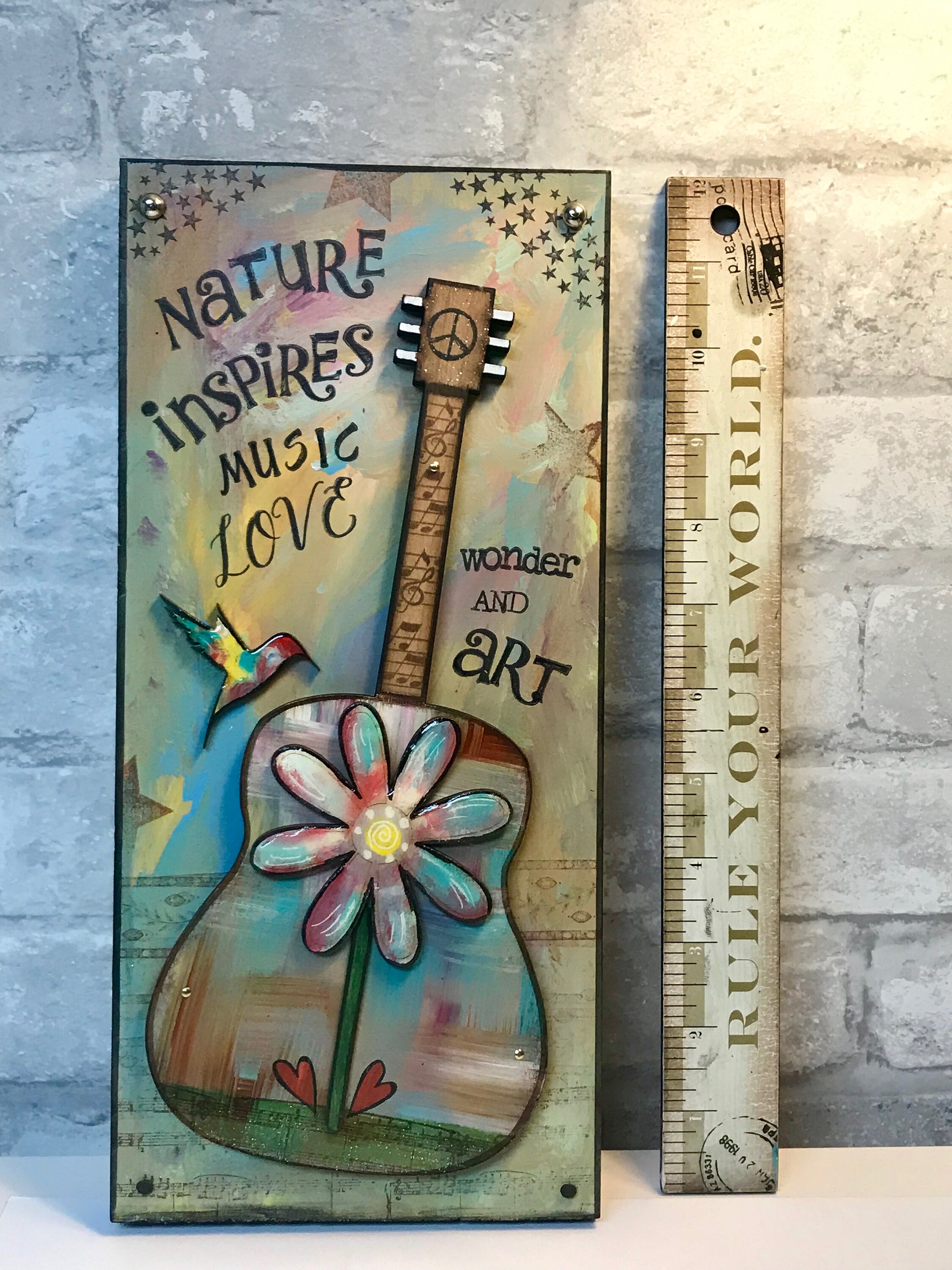 Nature Art, Nature Inspires Music, Love, Wonder and Art, Guitar Art ...