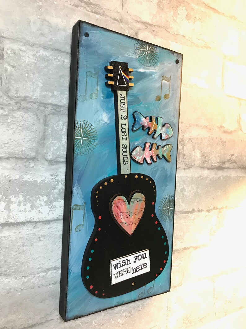 Wish You Were Here Pink Floyd Inspired Lost Souls Fish - Etsy