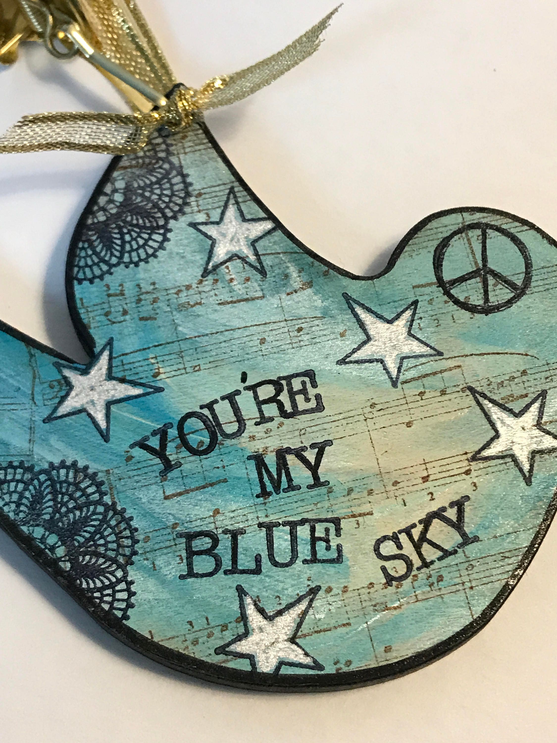 You're My Blue Sky, Blue Bird, Blue Sky, Allman Brothers, Bird Ornament ...