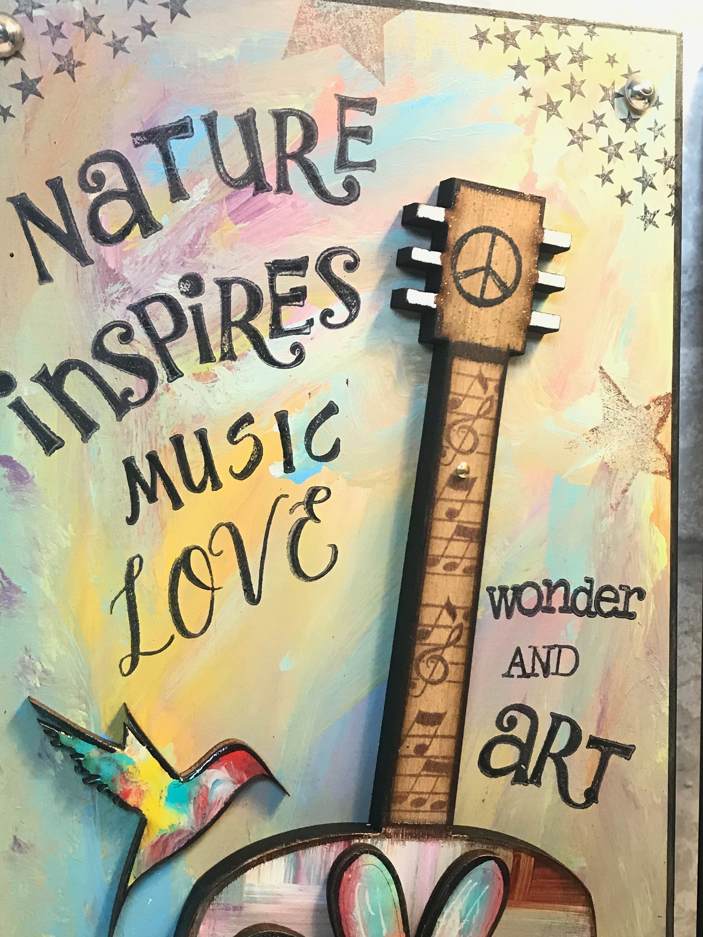 Nature Art, Nature Inspires Music, Love, Wonder and Art, Guitar Art ...