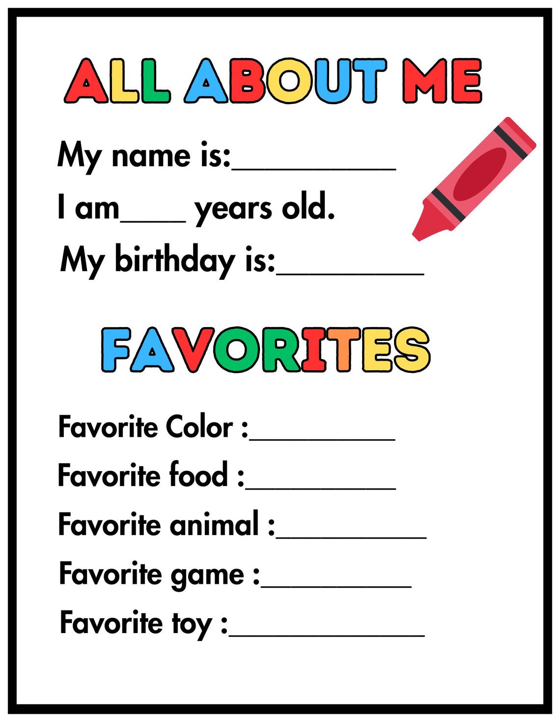 First (1st) Grade Back to School Bundle: Elementary Template (editable ...