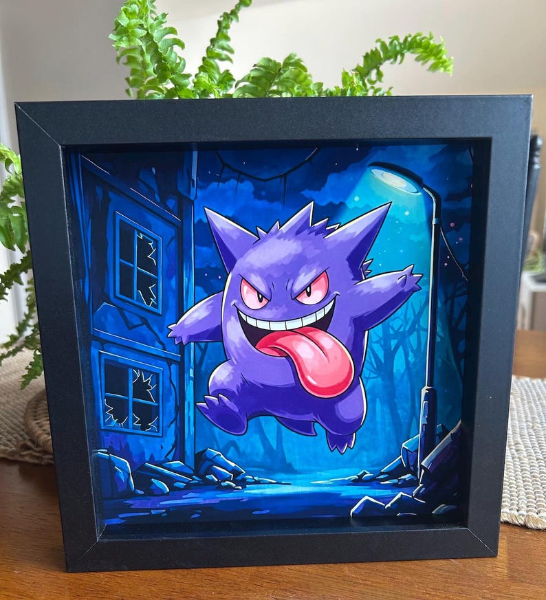 Pokémon Art Prints - Gengar Art Prints - Pokémon Art - Gengar Art ...