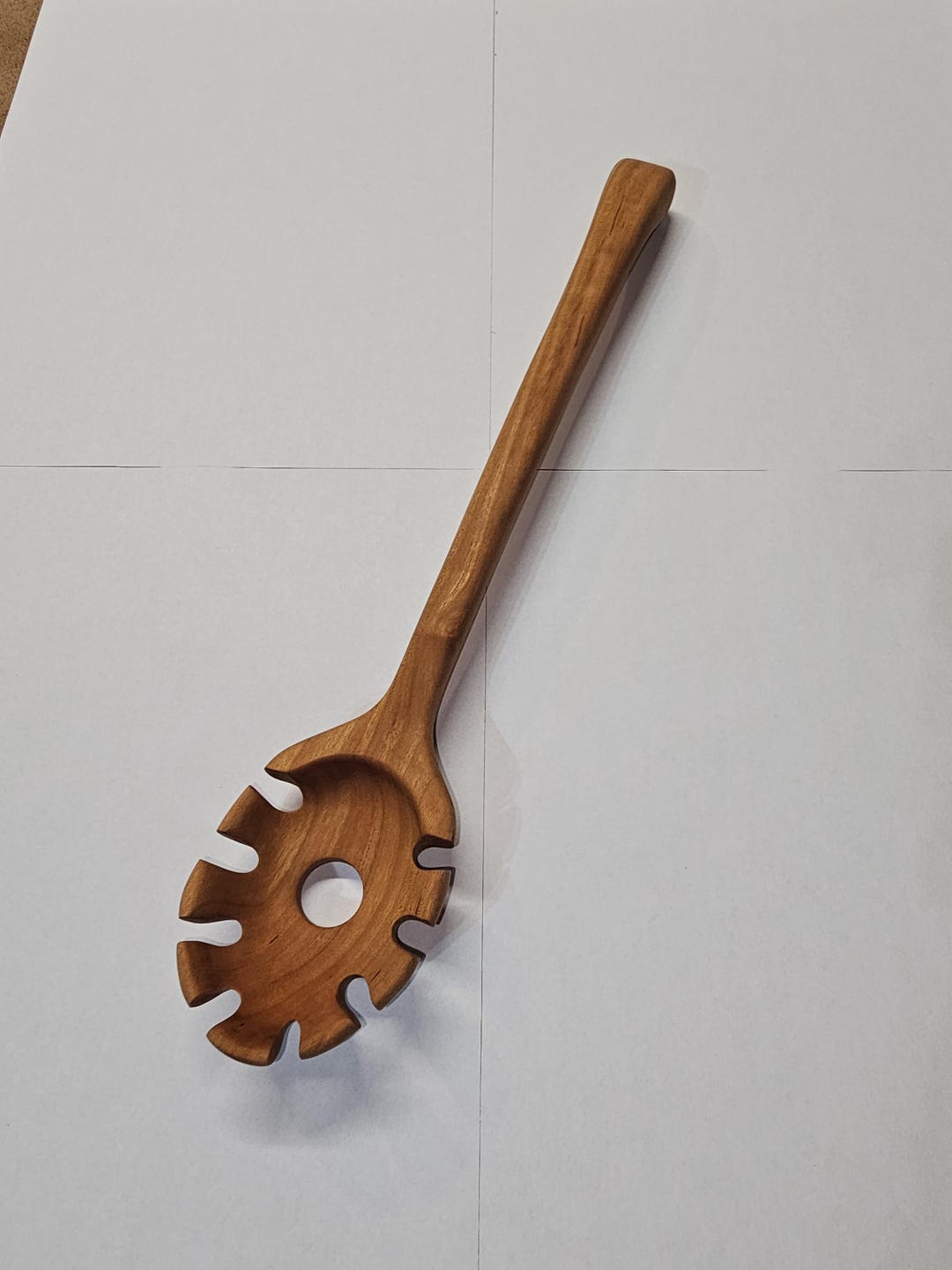 DIY Wooden Spaghetti Spoon Template (PDF) | Printable Woodworking Plan ...