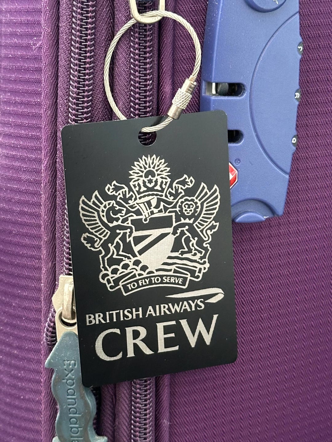 British Airways Personalized Crew & Pilot Luggage Tags - Anodized ...