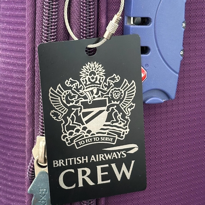 Aviation Crew Bag Tags - Etsy UK