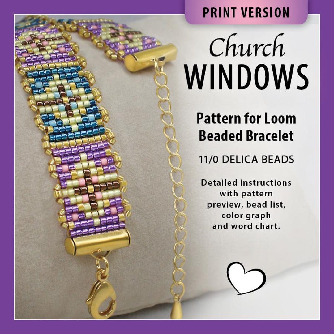 A Printed Copy of the Beaded Loom Pattern And/or the Fringe ...