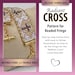 Detailed Fringe Instructions for Radiant Cross Loom Bracelet, Fringe ...