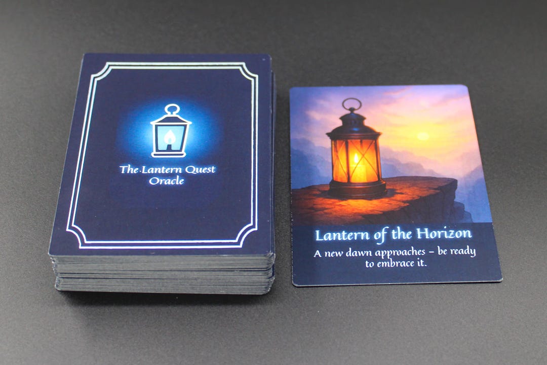 The Lantern Quest Oracle Card Deck - Etsy