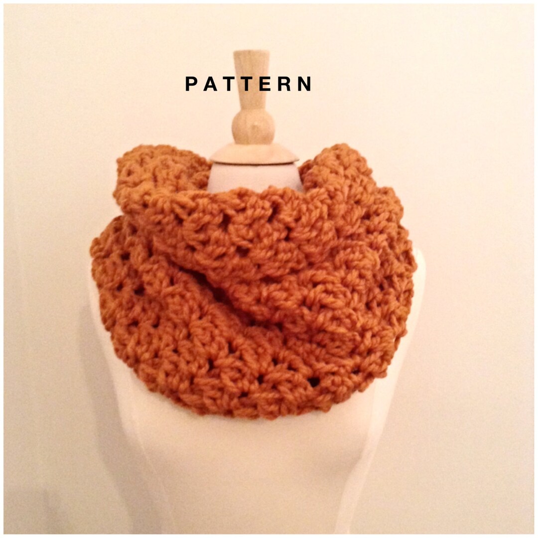 Chunky Oversized Crochet Cowl Pattern | Easy Quick Chunky Neck Warmer ...