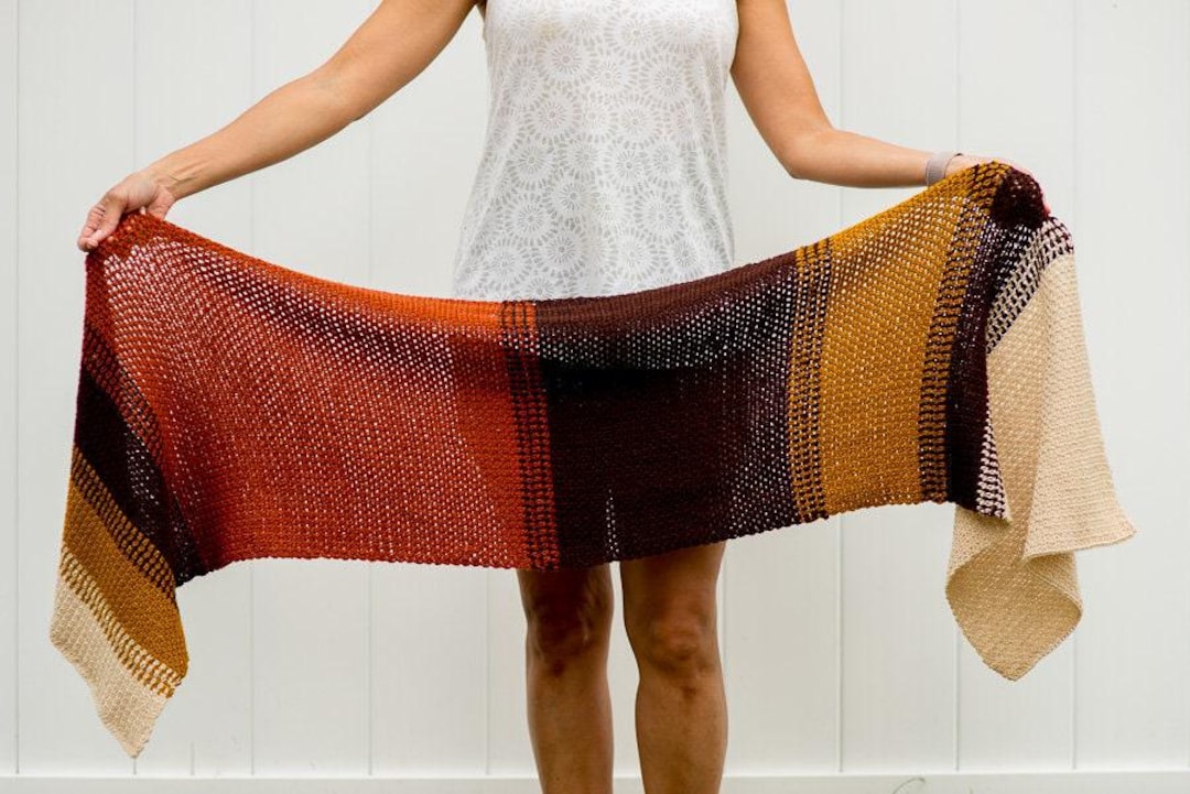 Crave Caravan Wrap: Easy Beginner Crochet Pattern | Oversized Scarf ...