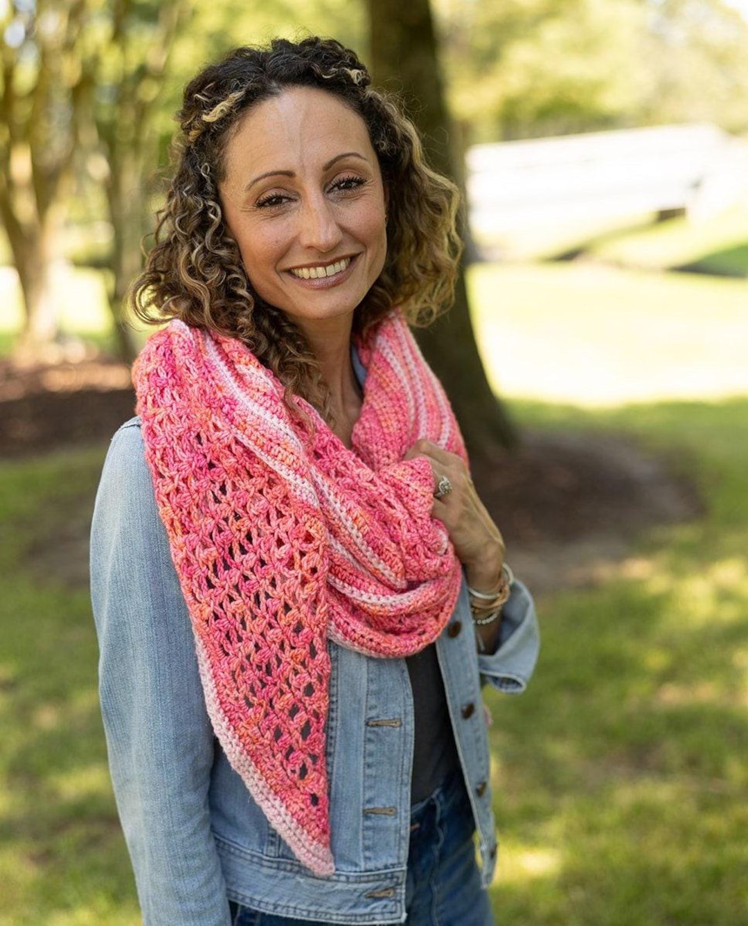 Modified Butterfly Shawl: Easy Advanced Beginner Crochet Pattern With ...