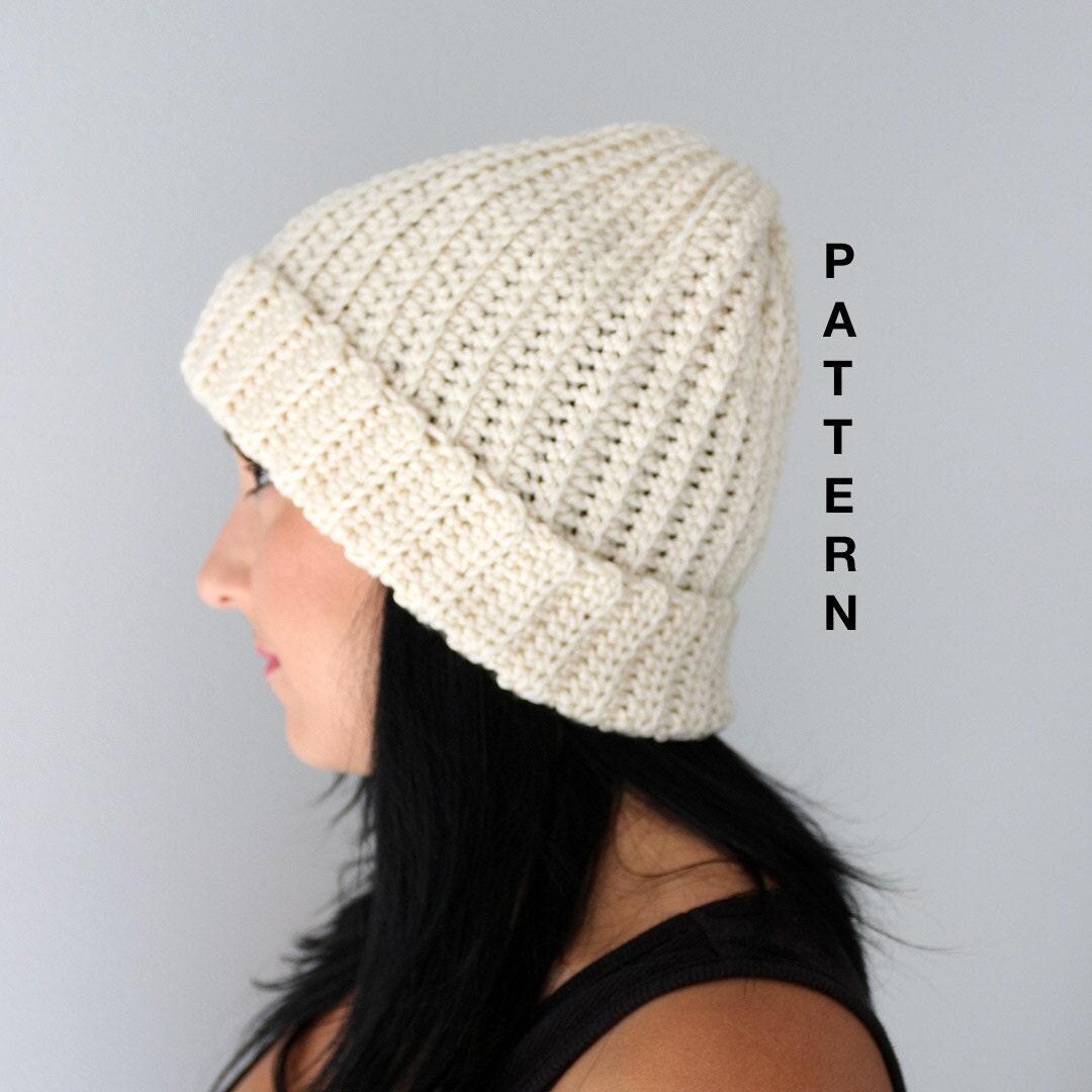 Charlie Beanie: Intermediate Crochet Pattern, DIY With Worsted Yarn ...