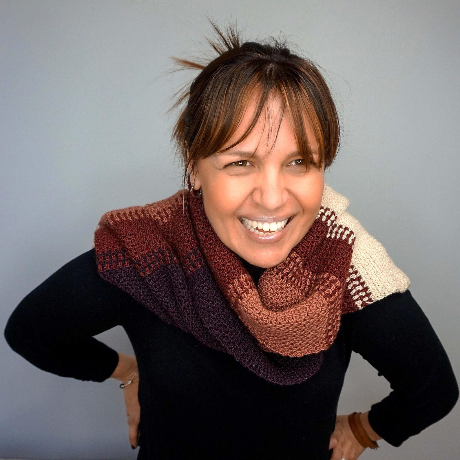 Crave Caravan Wrap: Easy Beginner Crochet Pattern | Oversized Scarf ...
