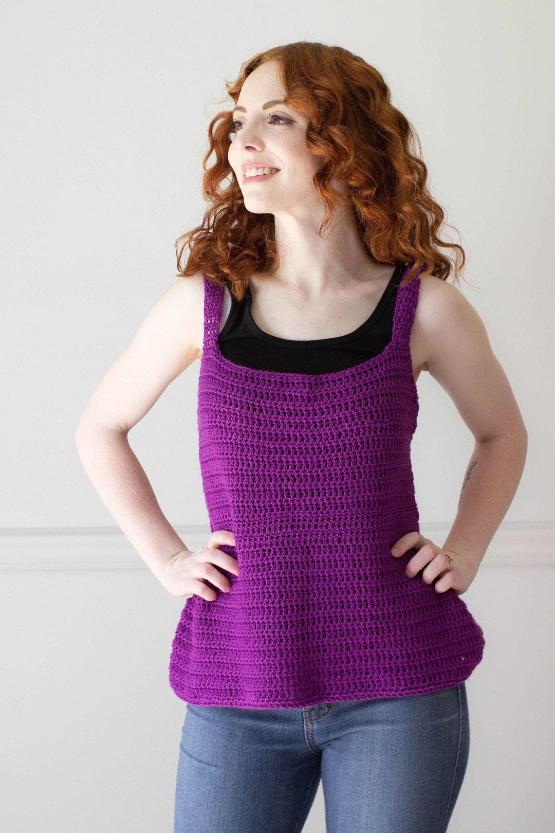 Beginner Crochet Top Pattern | Lakefront Tunic Crochet Pattern | Easy ...