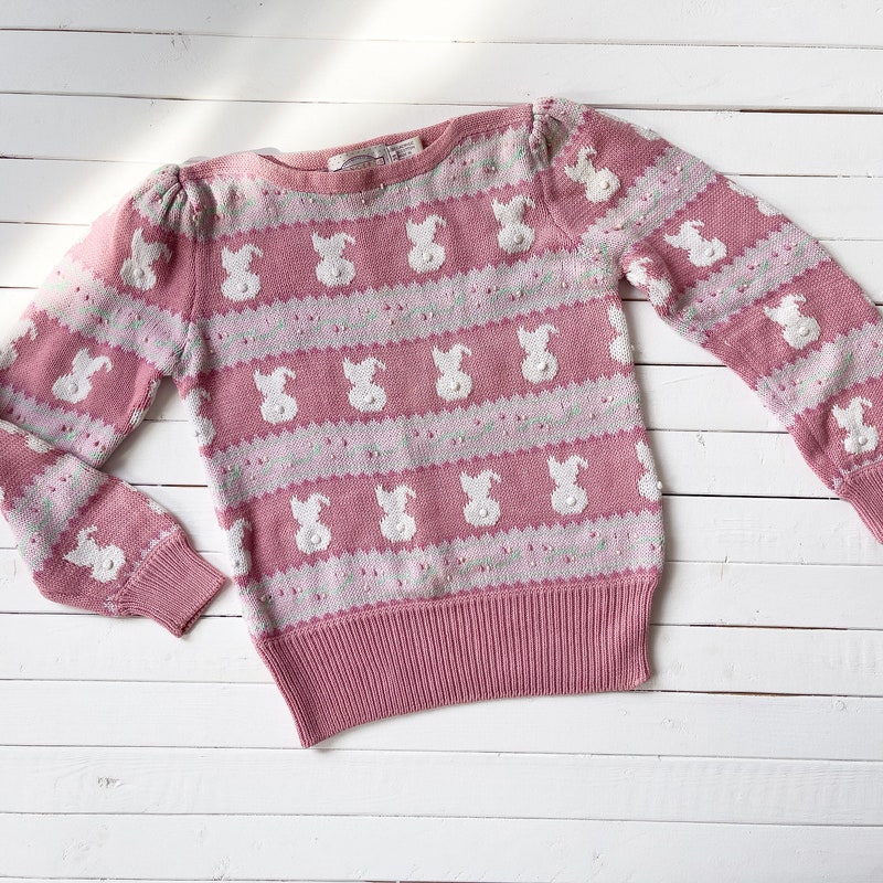 Rabbit Sweater - Etsy