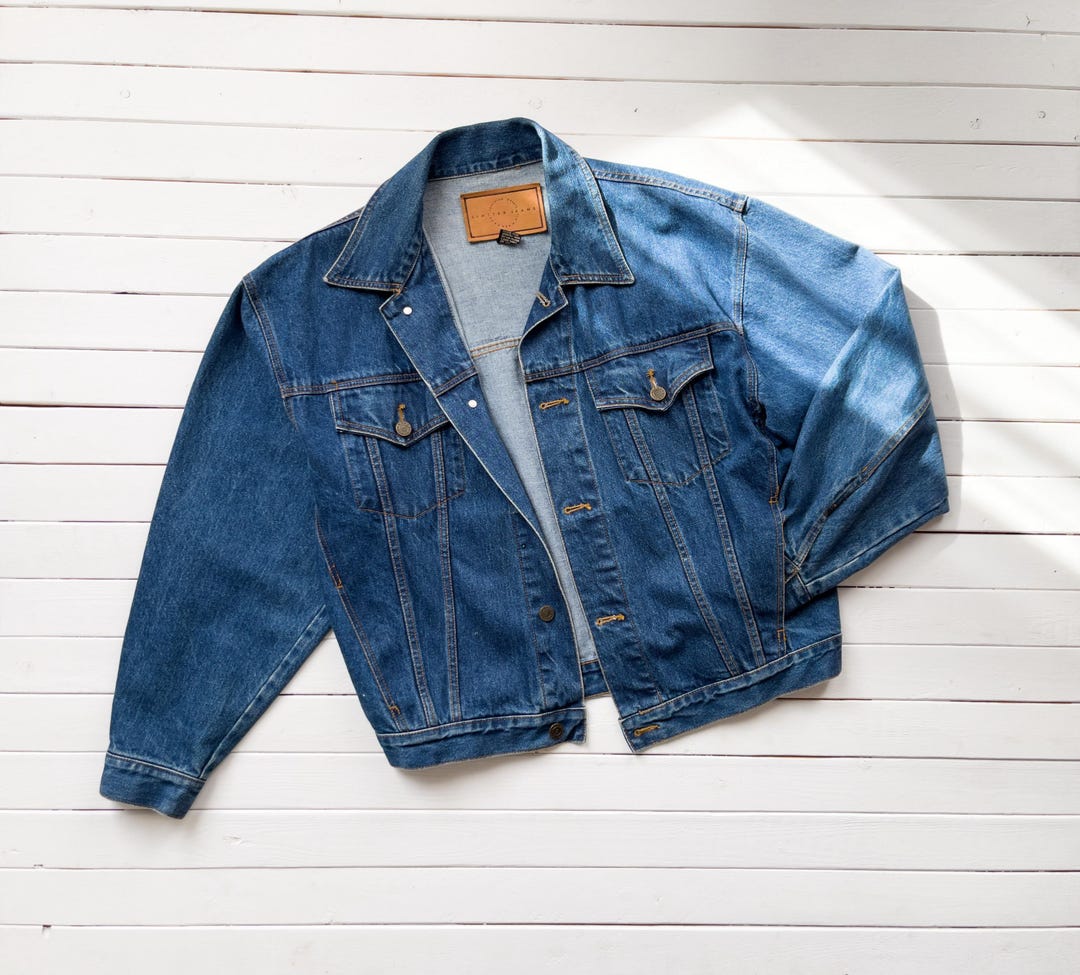 Vintage Jean Jacket 80s 90s the Limited Denim Jacket - Etsy