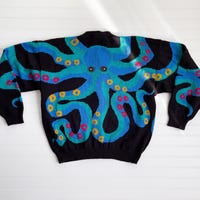 Octopus Sweater - Etsy