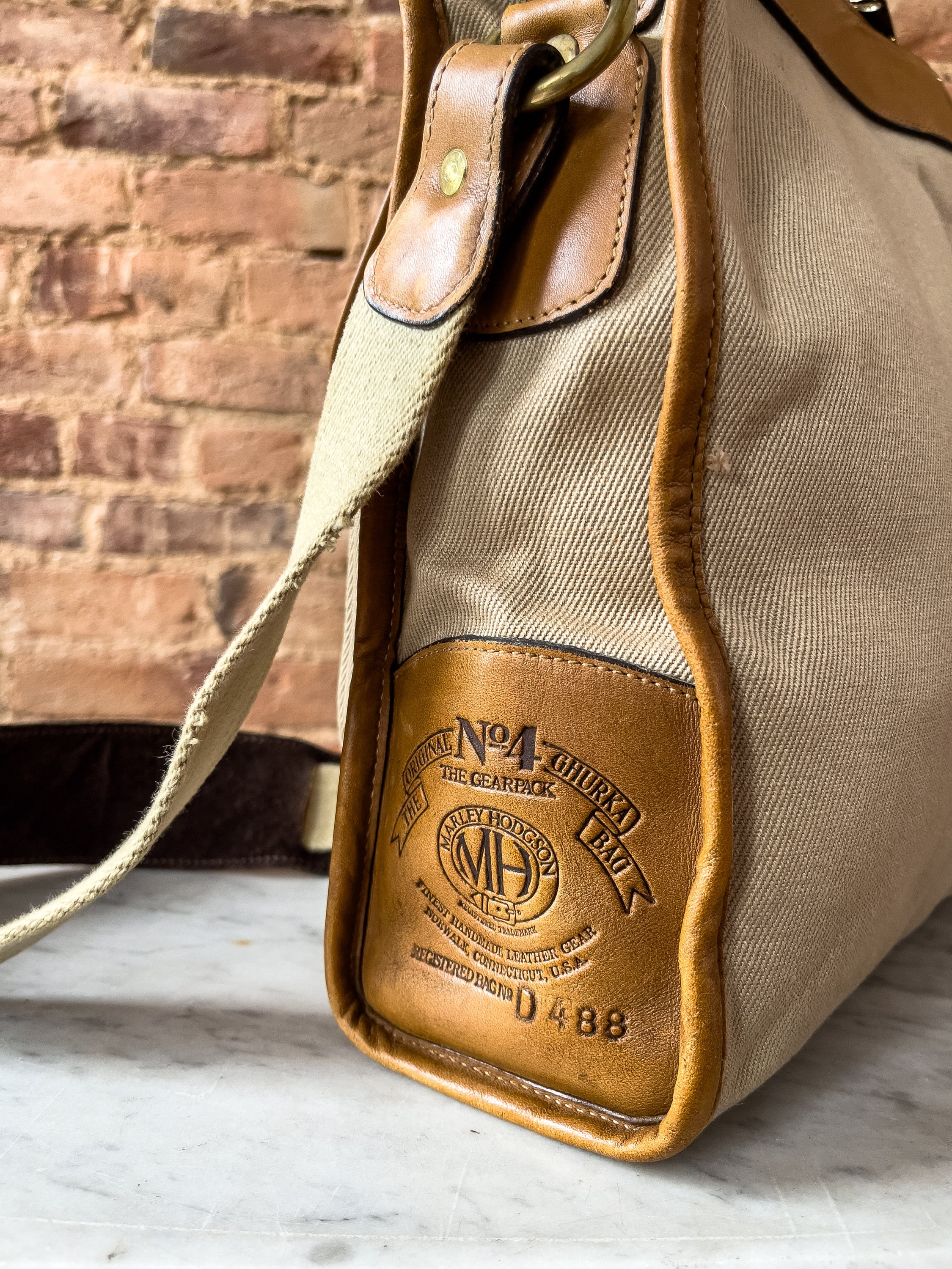 Marley Hodgson Ghurka Gearpack No. 4 90s Vintage Designer Marley Hodgson Ghurka Gearpack No. 4 90s Vintage Designer