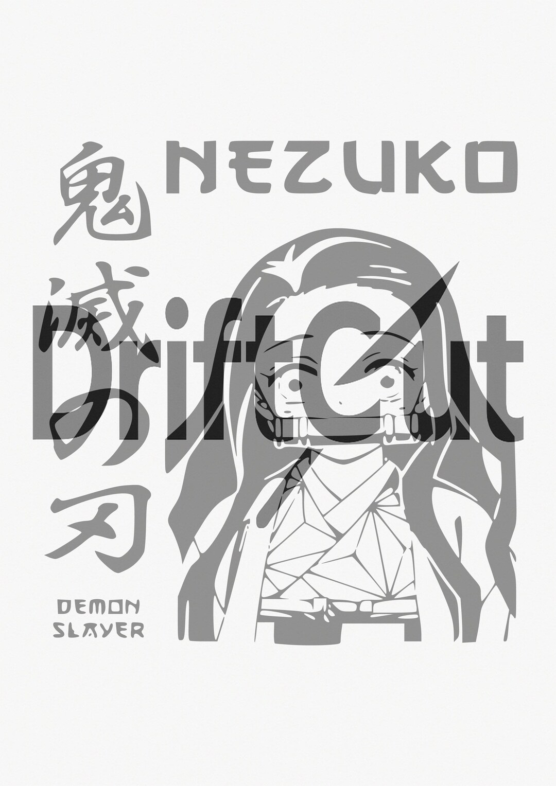 NEZUKO SVG / PNG | Anime Cut File for Cricut & Silhouette | Digital ...
