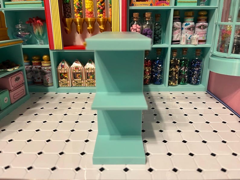 Miniature Candy Store Island Counter Shelves - Etsy