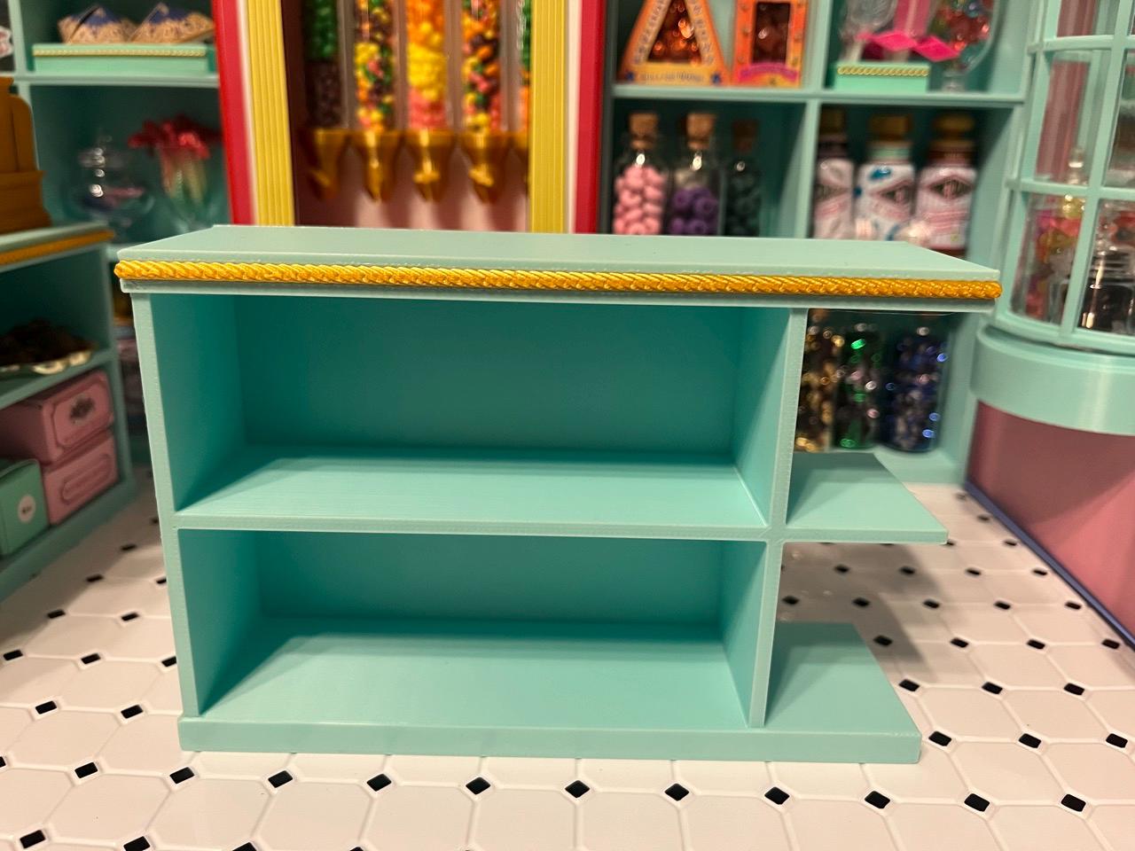 Miniature Candy Store Island Counter Shelves - Etsy