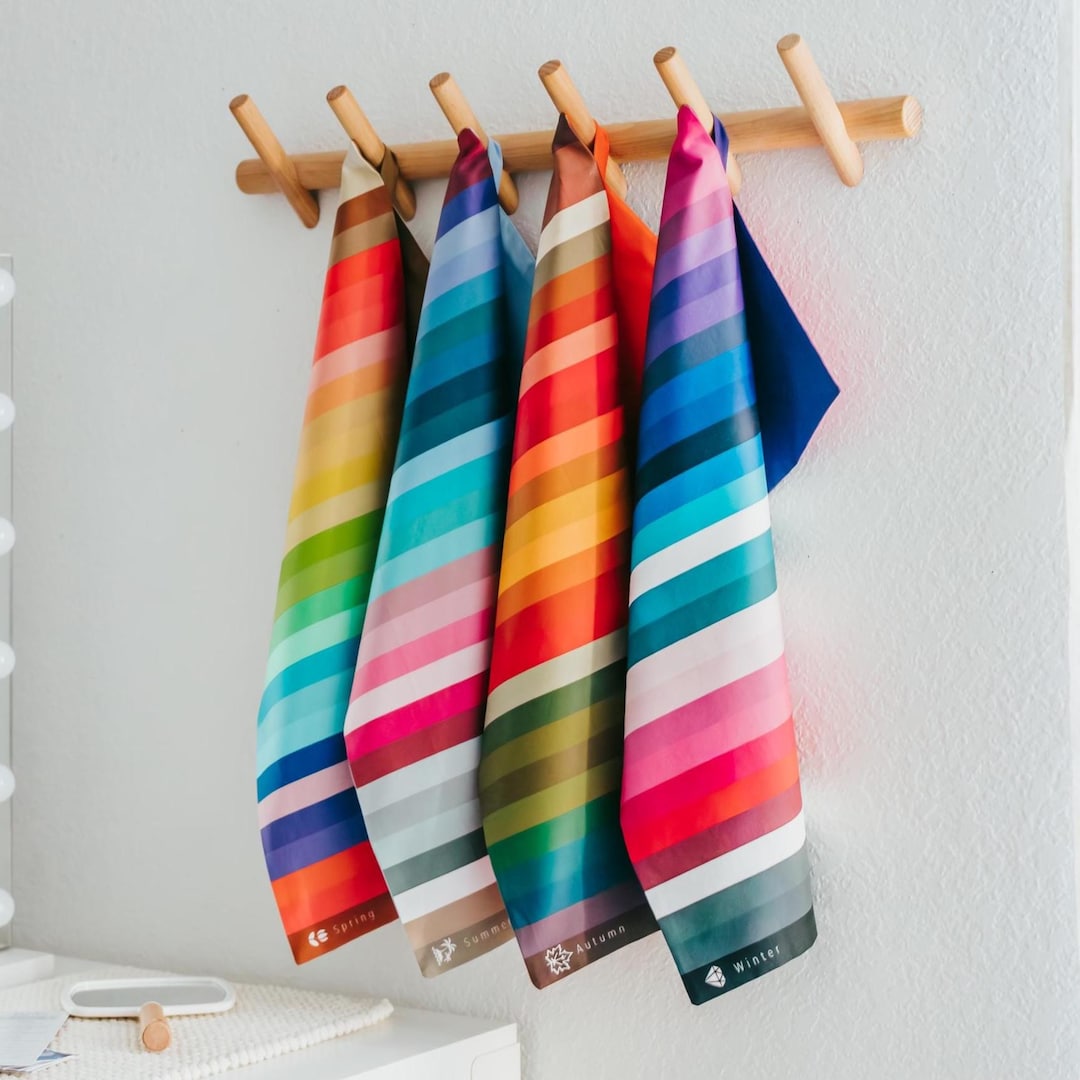 Seasonal Color Analysis Flags - 4 Flag Home Seasons Set - Etsy