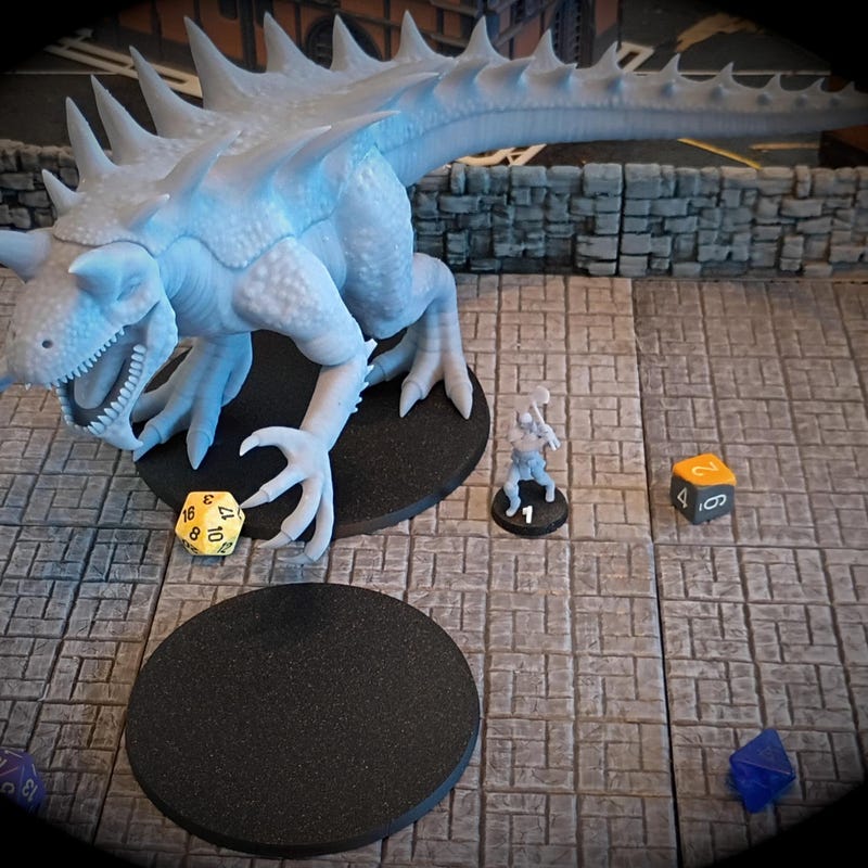 Tarrasque Miniature - Etsy