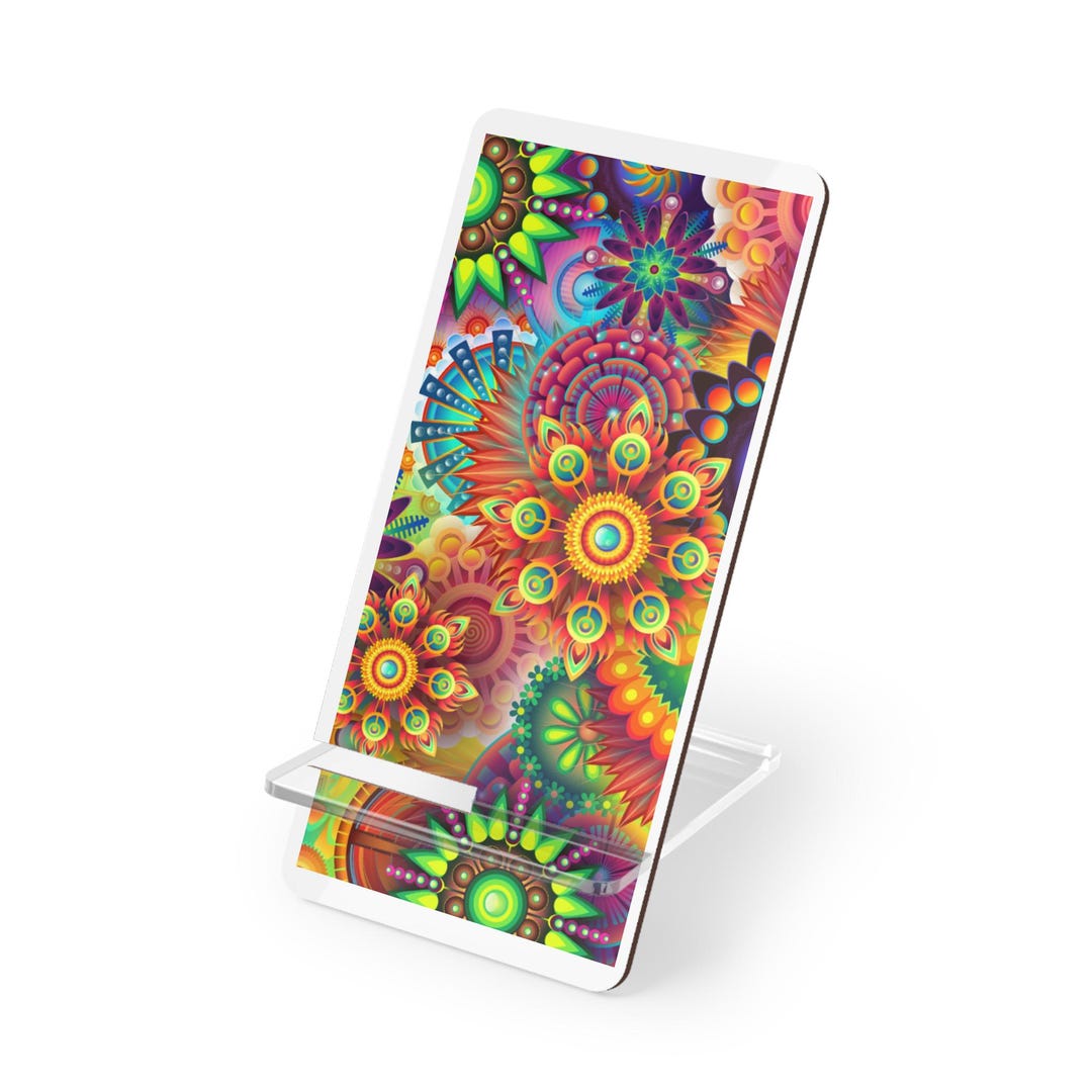 Colorful Mobile Display Stand for Smartphones - Vibrant Phone Holder ...