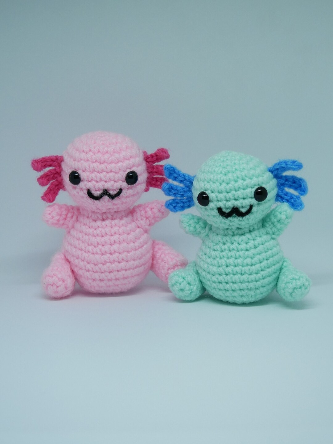 Chunky Axolotl Crochet PATTERN - Etsy