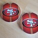 San Francisco 49ers Car Coasters, 49ers Car Coasters, SF 49ers Car ...