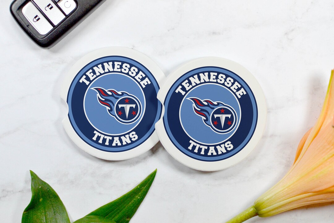 Car Coasters, Tennessee Titans Car Coasters, Football Car Coasters, Car ...