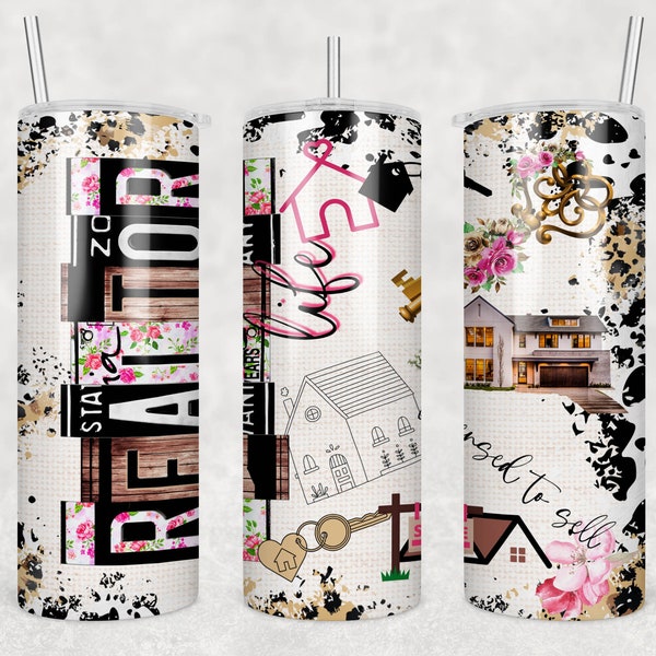 Realtor Tumbler - Etsy