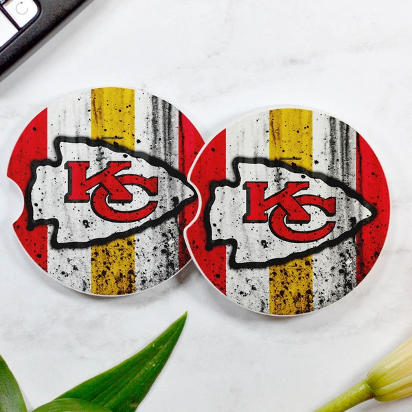 Chiefs Coasters Kansas City - Etsy