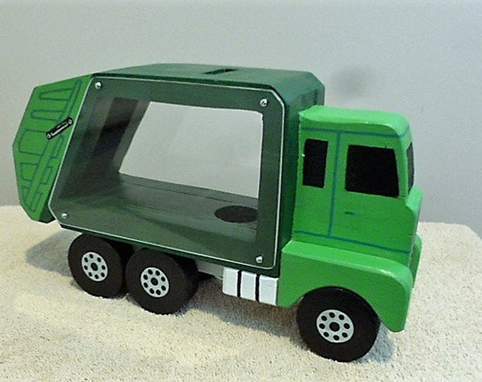 Garbage Truck Bank - Etsy