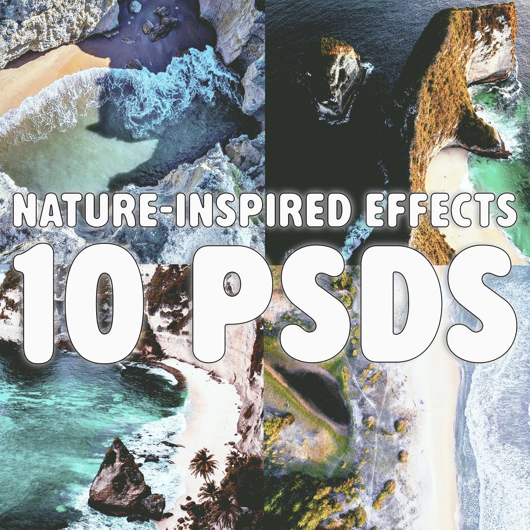 10 PSD Colorings for Photoshop | Nature-inspired Effects | Soft ...