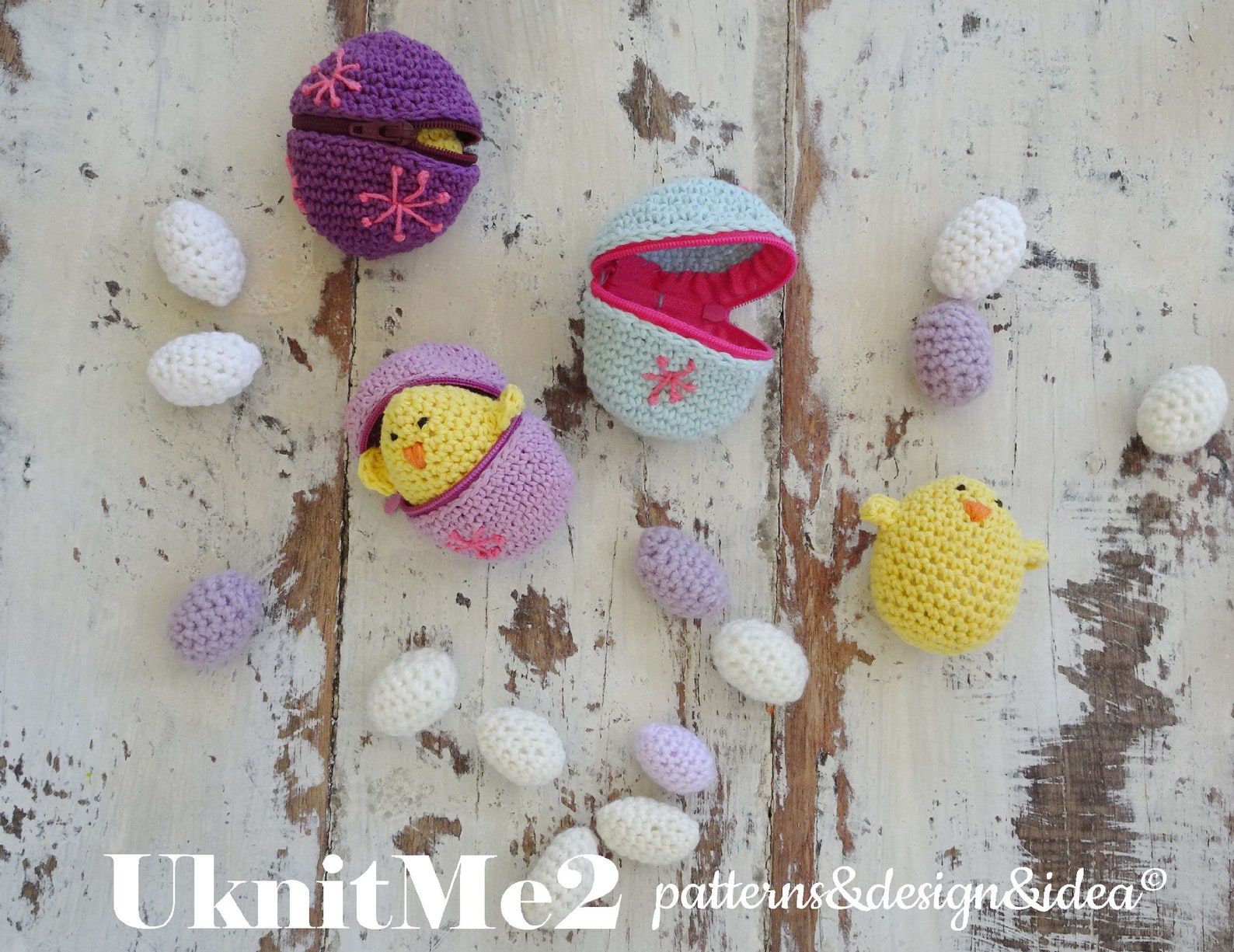 Crochet Pattern Eggs & Chicks Crochet Amigurumi Pattern baby | Etsy