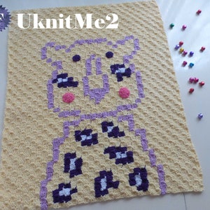 C2c Blanket Crochet Pattern Animal Graphs Crochet Baby Blanket Pattern ...