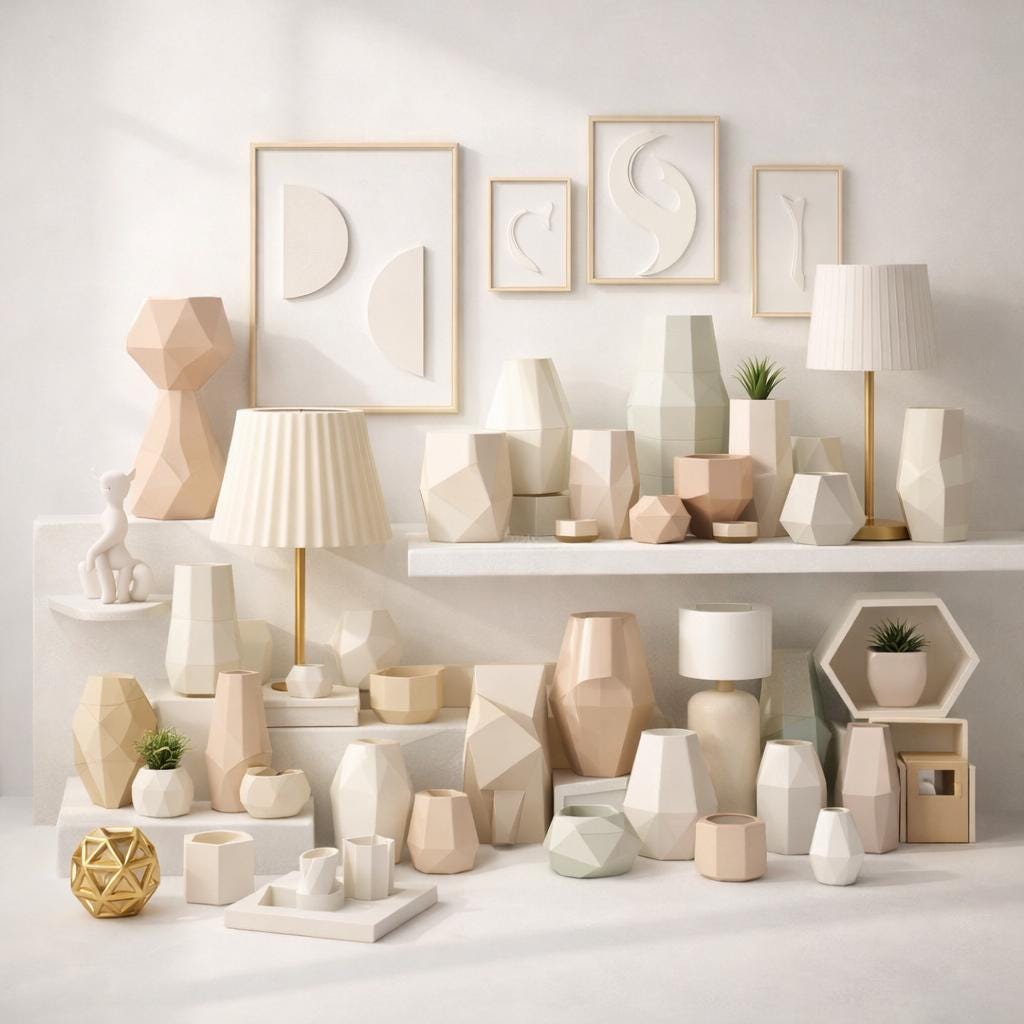 Home & Decor STL Files BUNDLE, 3D Printer Files, Home Decor 3d Files ...