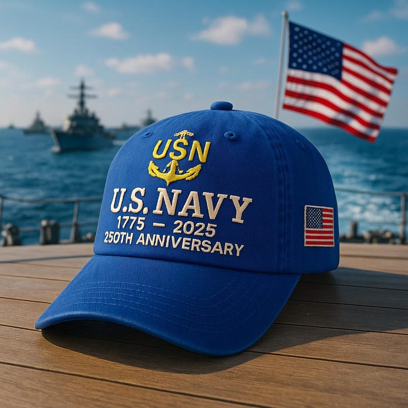 Us Navy 250th Birthday Caps - Etsy