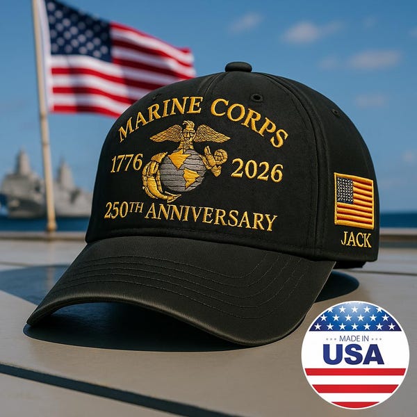 Usmc 250th Anniversary Hats - Etsy