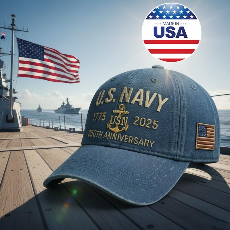 Navy 250 Anniversary Hat - Etsy