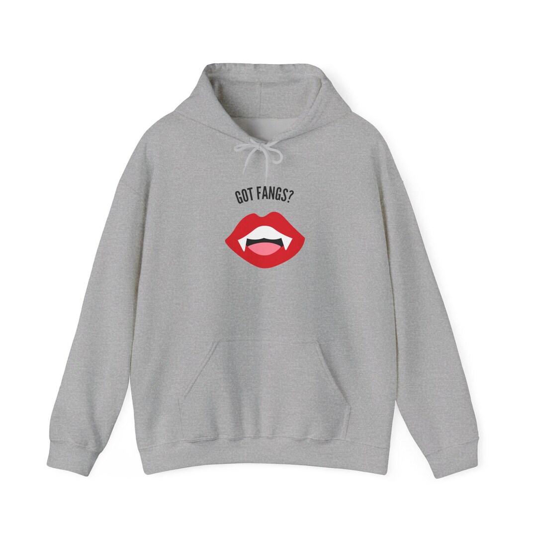 Got Fangs? Halloween Hoodie - Spooky Vampire Sweatshirt - Etsy