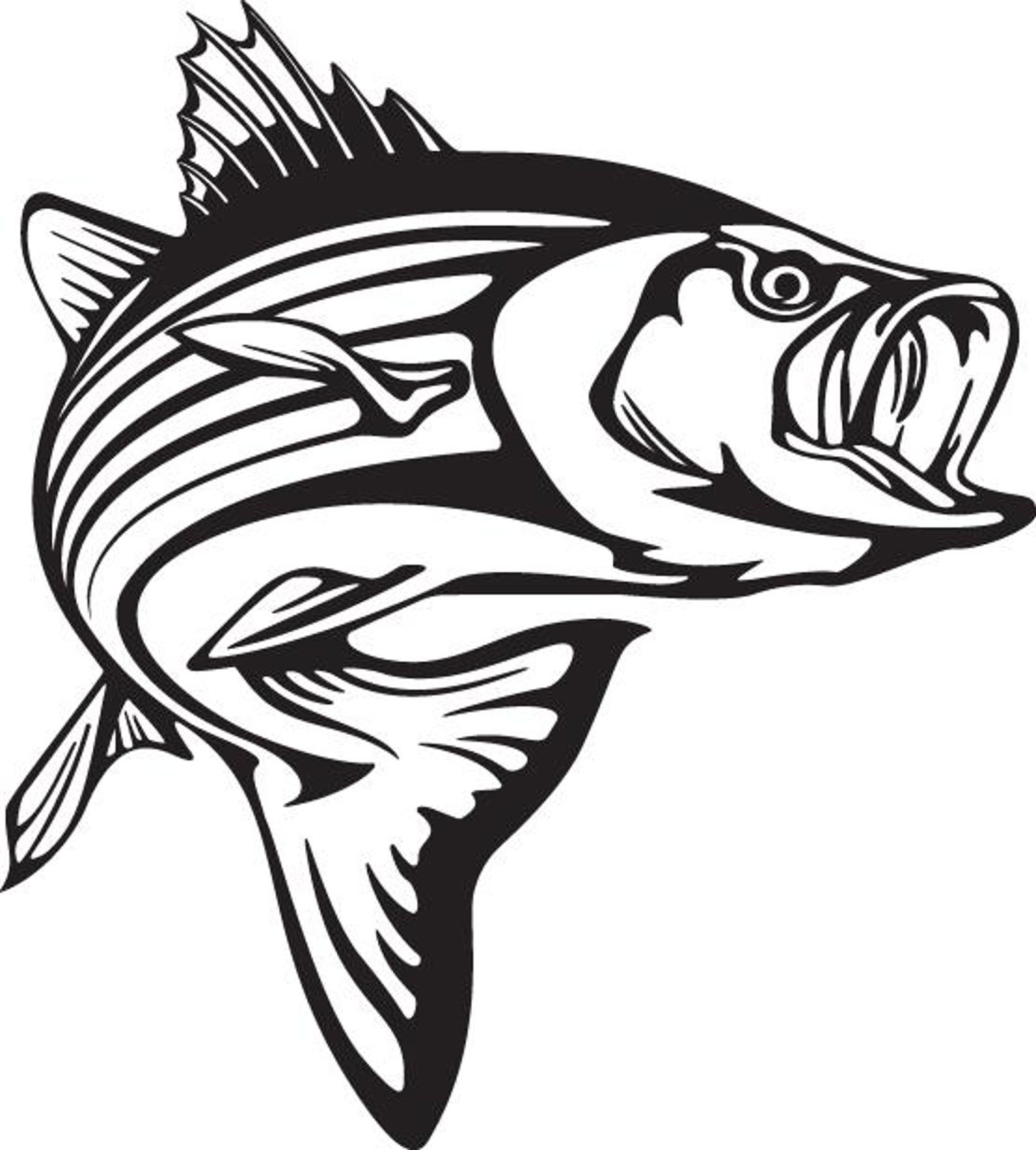 White Striper Decal Sticker - Etsy