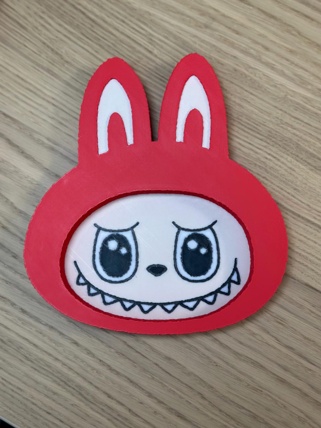 Labubu Face Tray – 3D Printed Trinket Dish & Catch-all Bowl – Small ...