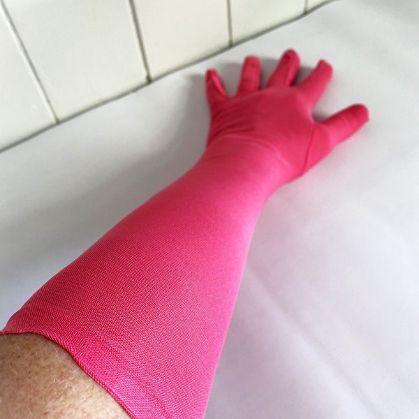 Hot Pink Gloves - Etsy